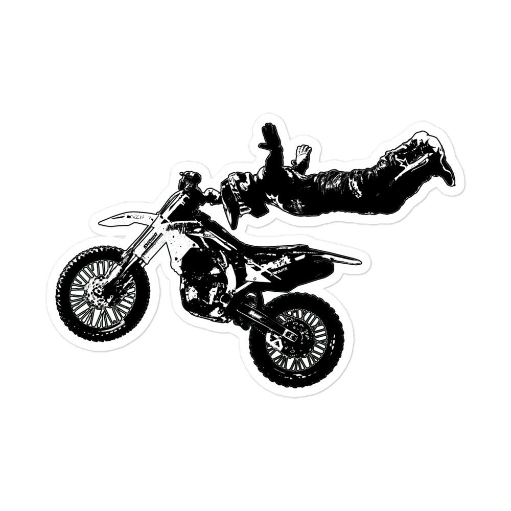 Dirtbike Sticker, Dirt Bike, Dirt Bike Sticker, Motocross, Motocross ...