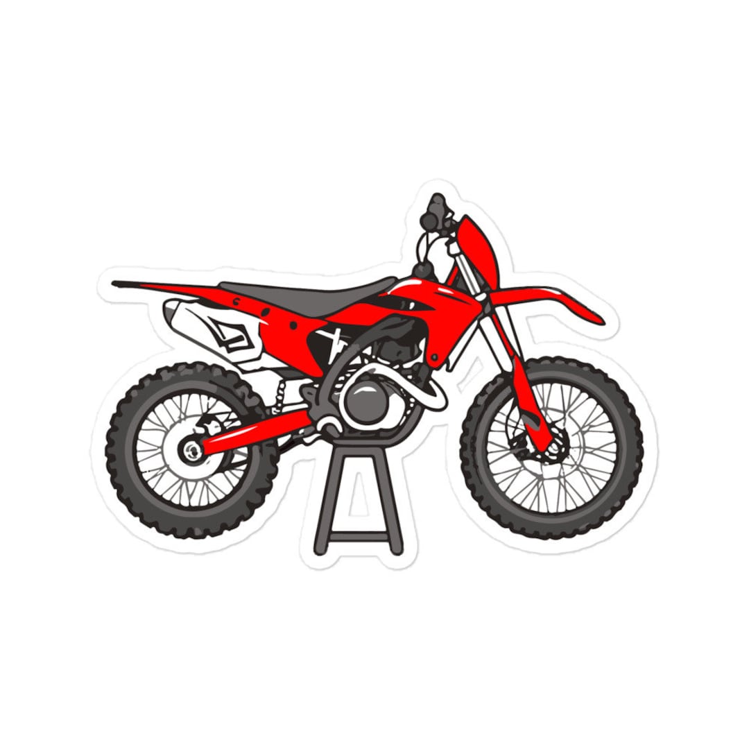 Dirtbike Sticker, Dirt Bike, Dirt Bike Sticker, Motocross, Motocross ...