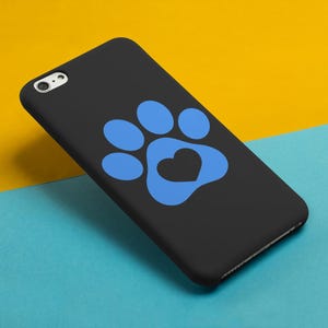 Blue Paw Heart Png, Paw Png, Png Paw, Dog Paw Png, Instant Download ...