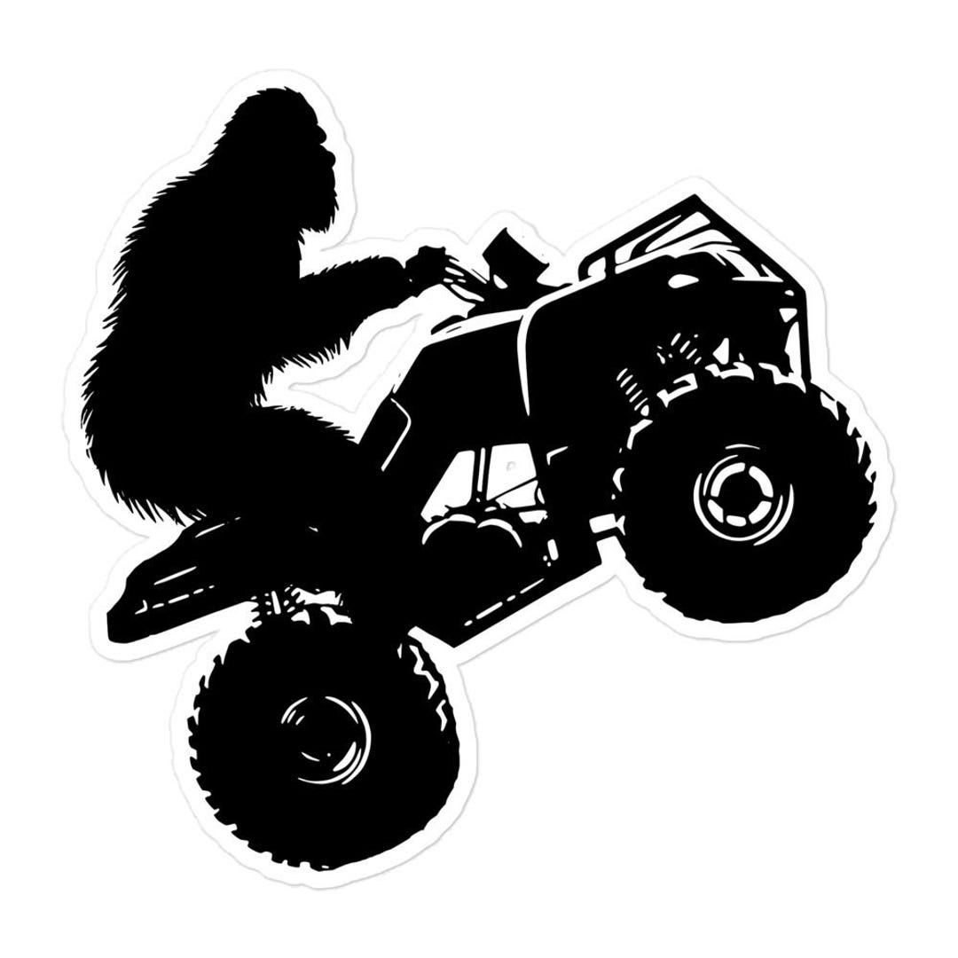 Bigfoot Sticker, Bigfoot Motocross, Big Foot, Sasquatch, Sasquatch ...