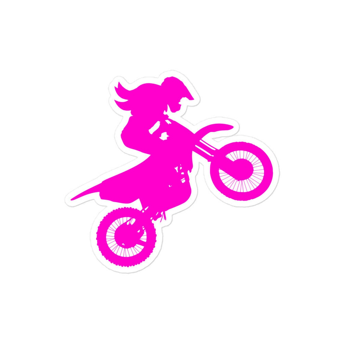 Girl Dirt Bike, Dirtbike Sticker, Dirt Bike, Dirt Bike Sticker ...