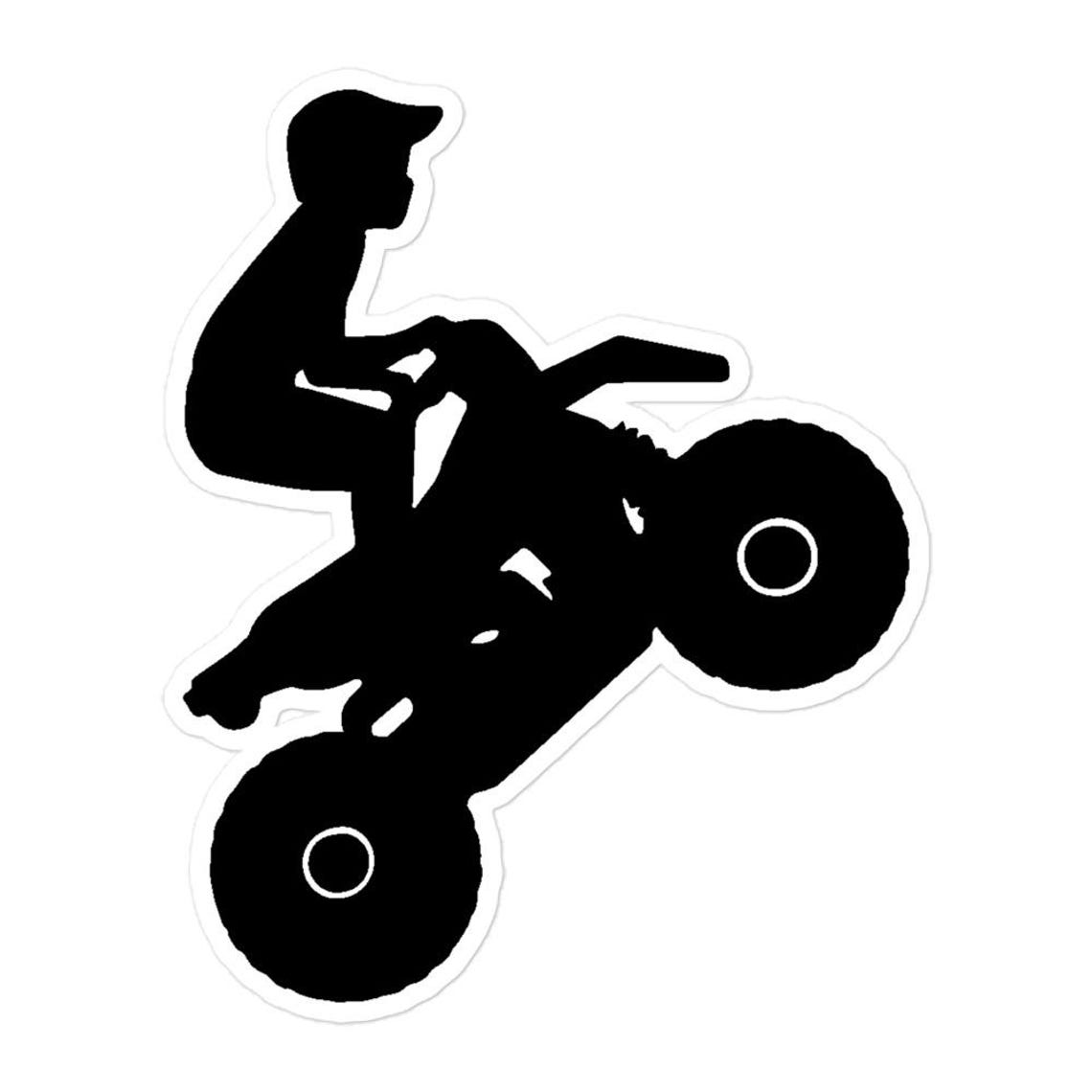 Boy ATV, Four Wheeler Sticker, ATV Sticker, Quad Bike, Four Wheeler, 4 ...