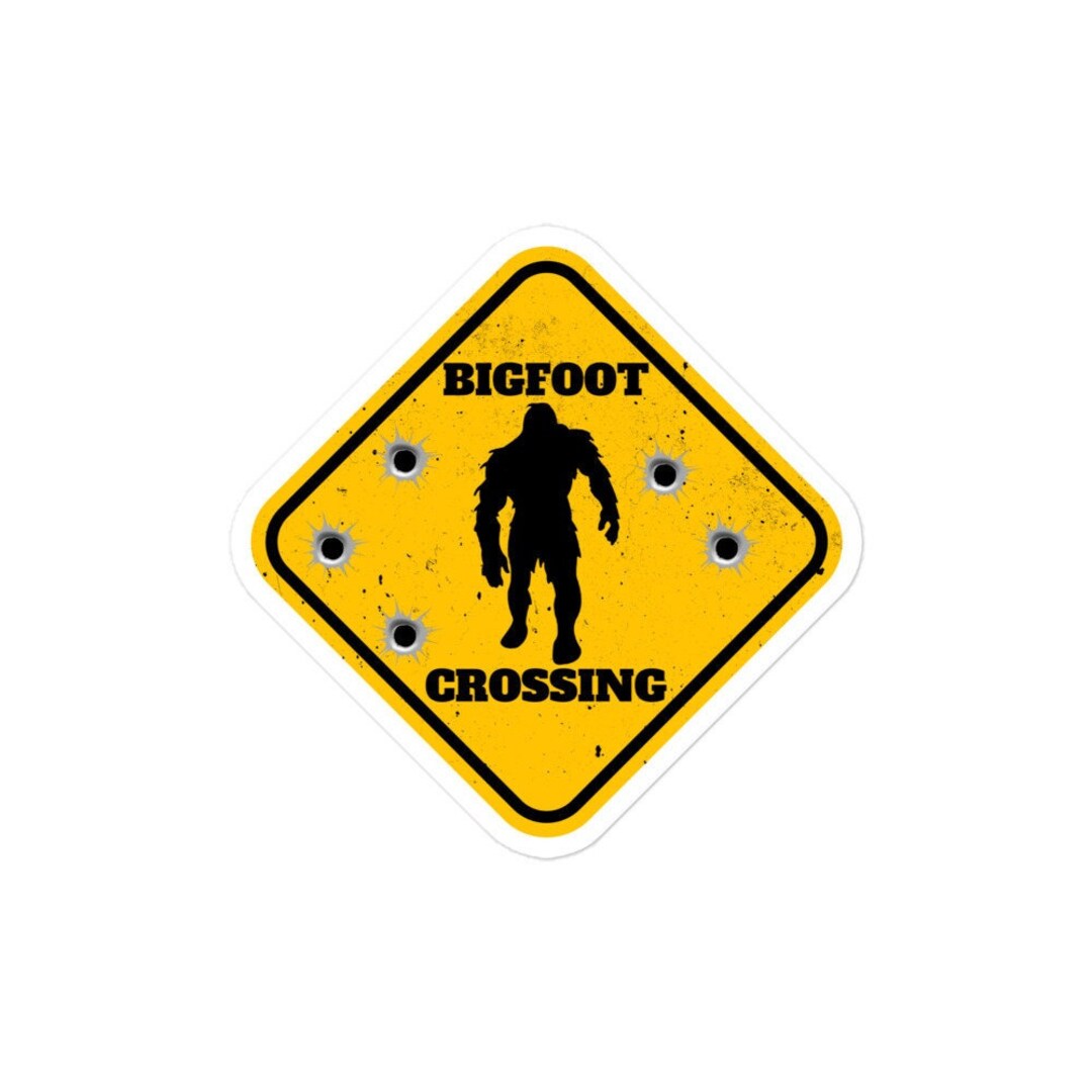 Funny Bigfoot, Funny Sasquatch Sticker, Funny Sasquatch, Sasquatch ...