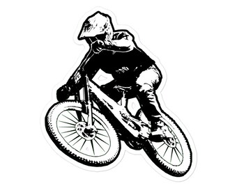 XC Mountain Bike Sticker MTB Sticker Mountain Bike Truck - Etsy