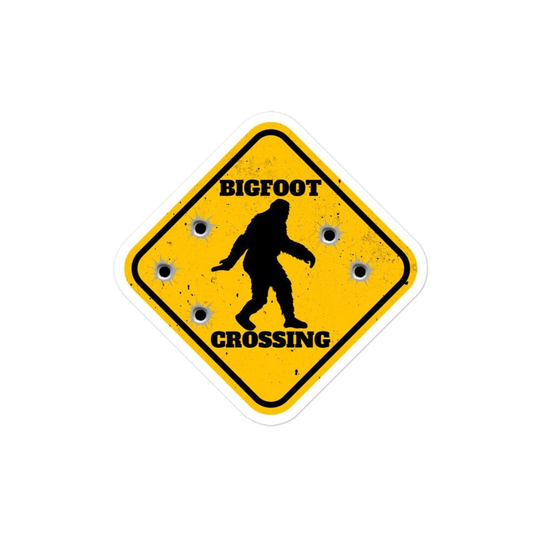 Funny Bigfoot, Funny Sasquatch Sticker, Funny Sasquatch, Sasquatch ...