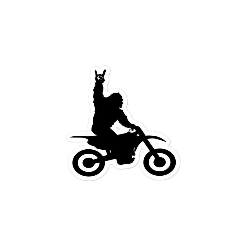 Bigfoot Sticker, Bigfoot Motocross, Big Foot, Sasquatch, Sasquatch ...