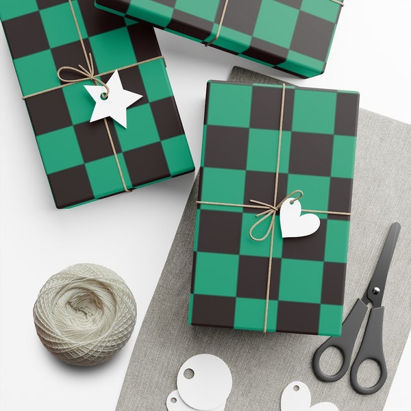 Demon Slayer Wrapping Paper - Etsy