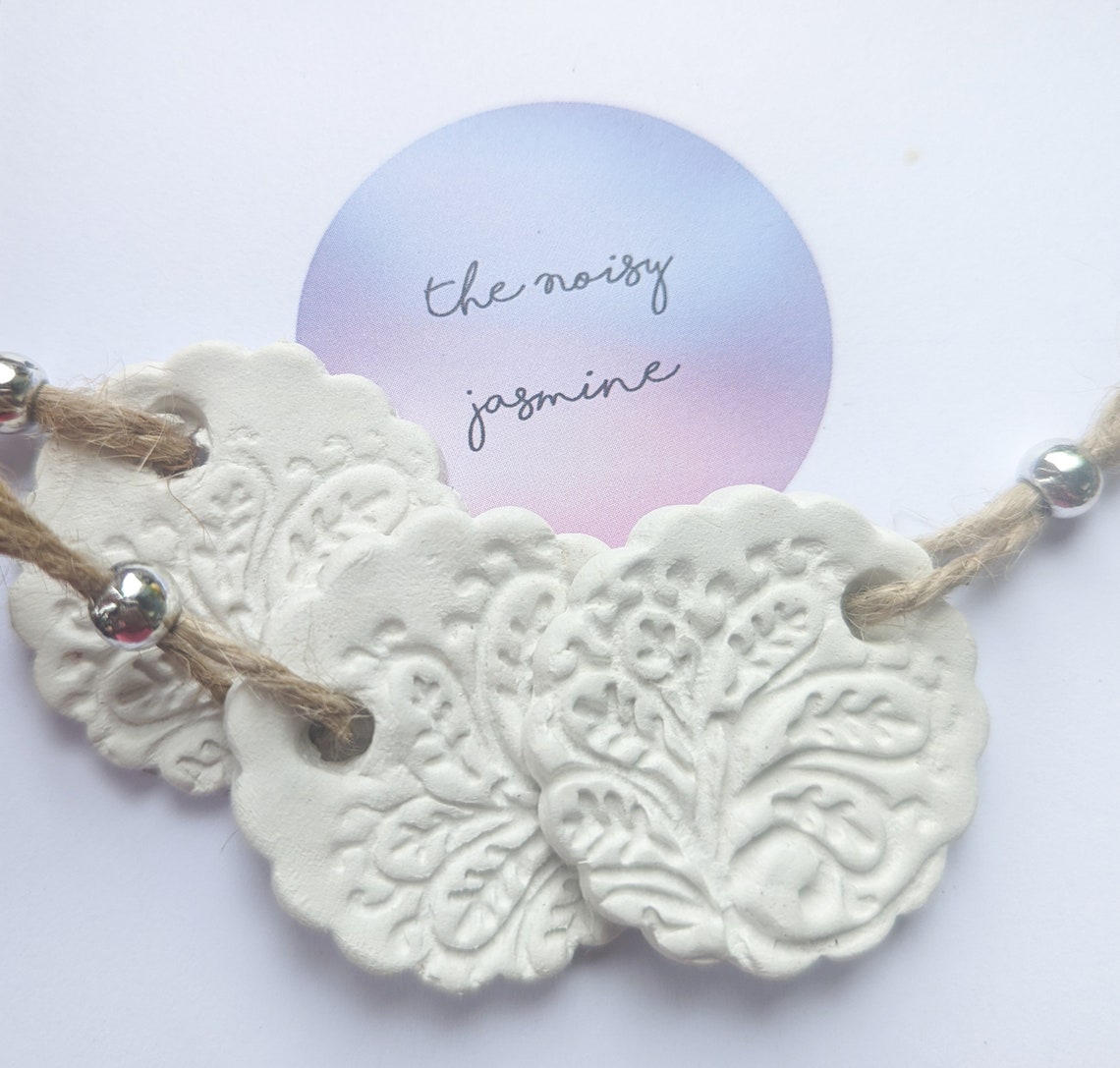 Clay Disc Diffuser, Home Decor, Clay Ornament, Gift Tag - Etsy