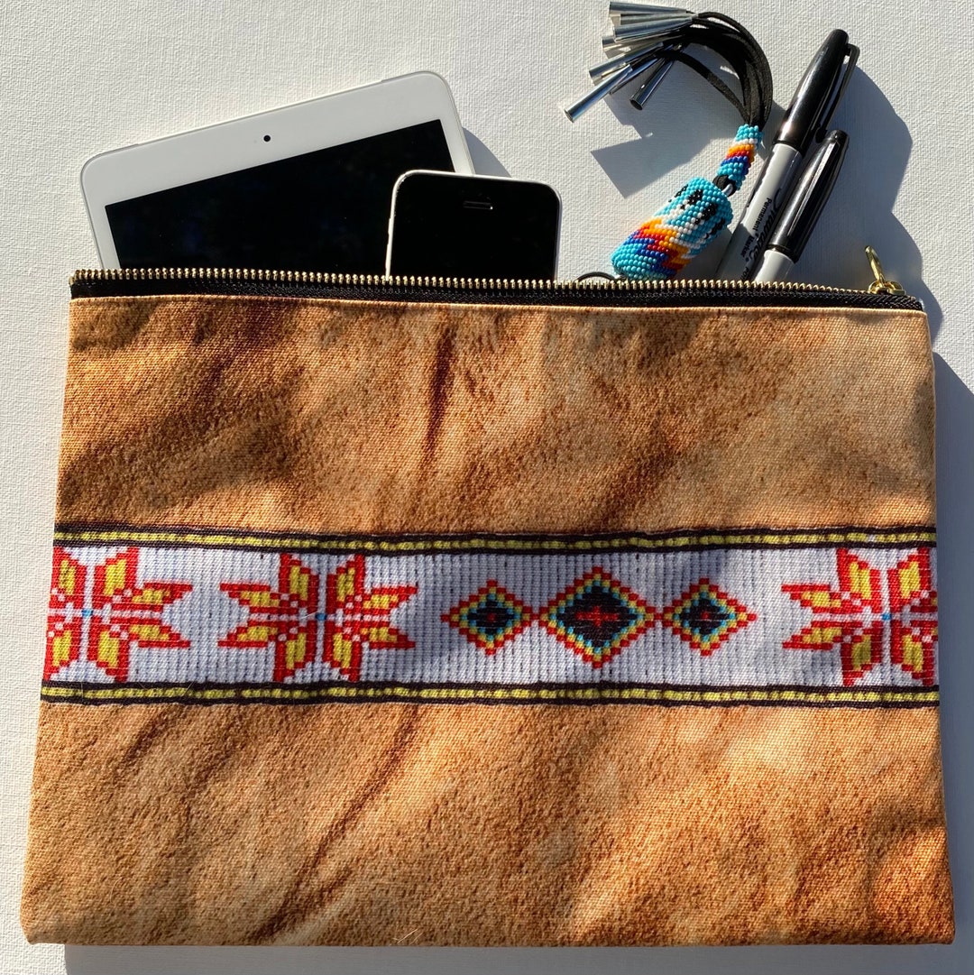 Beaded Star & Buckskin Pouch PRE-ORDER - Etsy