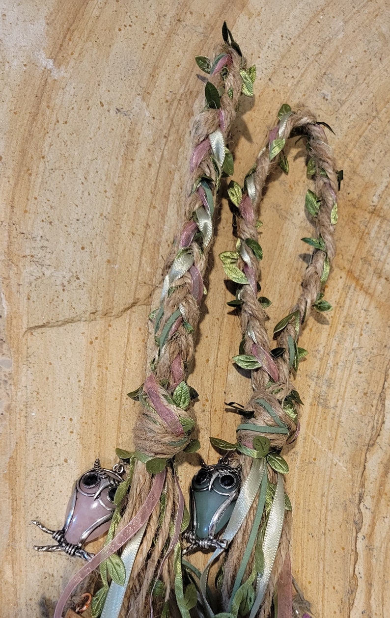 Witches Bells fairy Themed, Protection Bells With Crystals, Magic ...