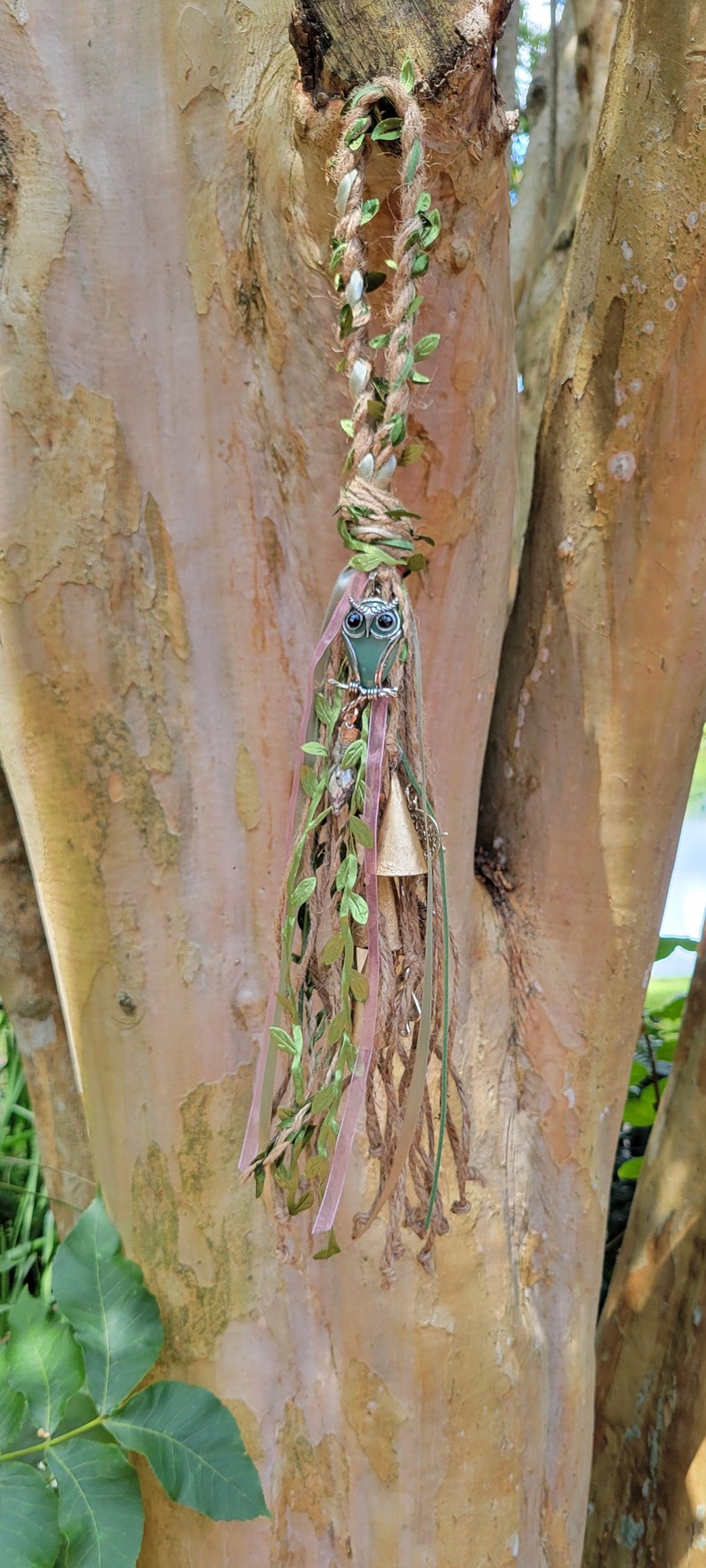 Witches Bells fairy Themed, Protection Bells With Crystals, Magic ...