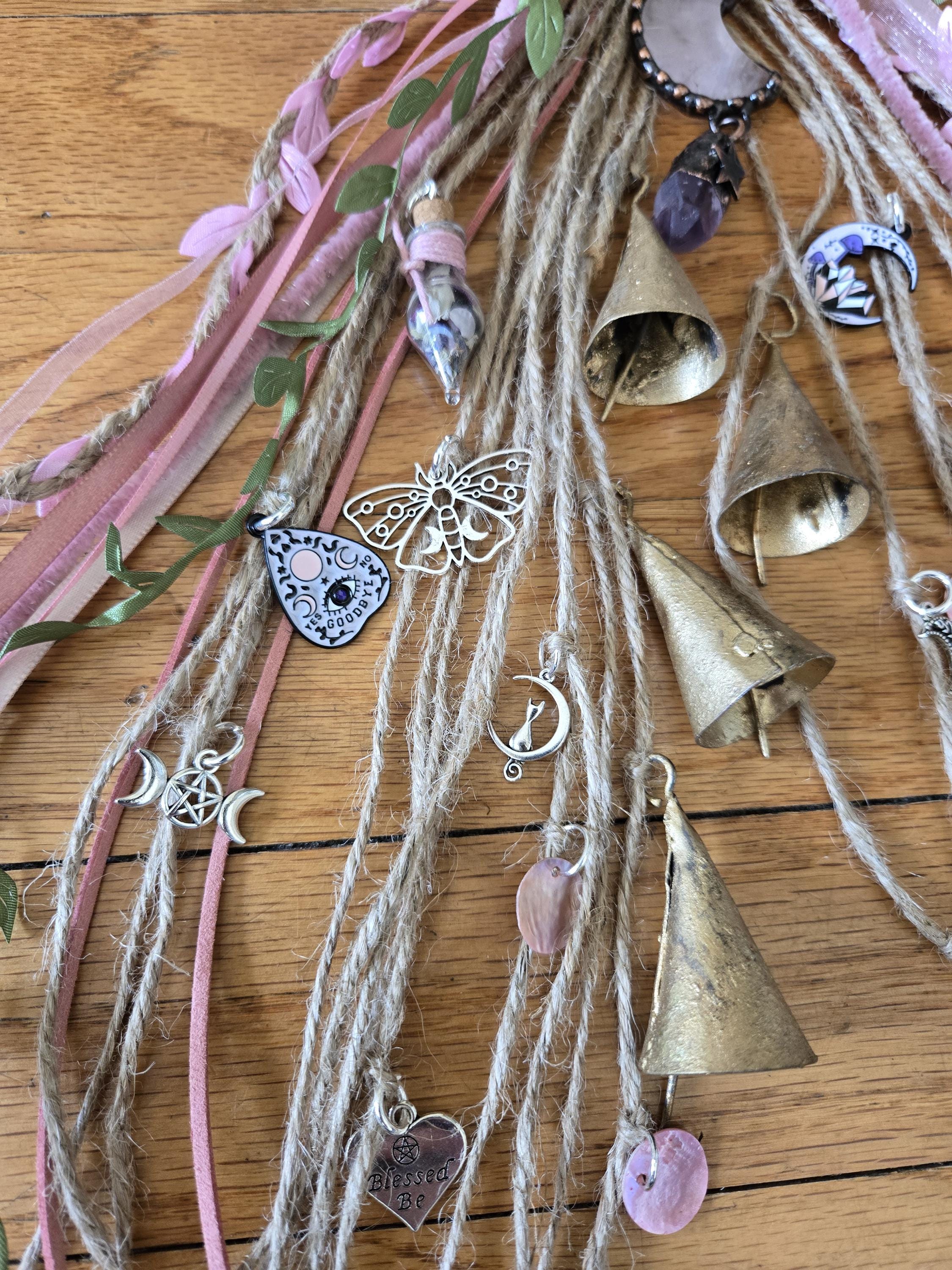 Witches Bells, Rose Moon Witch Bells: Mystic Moon, Wicca Home ...