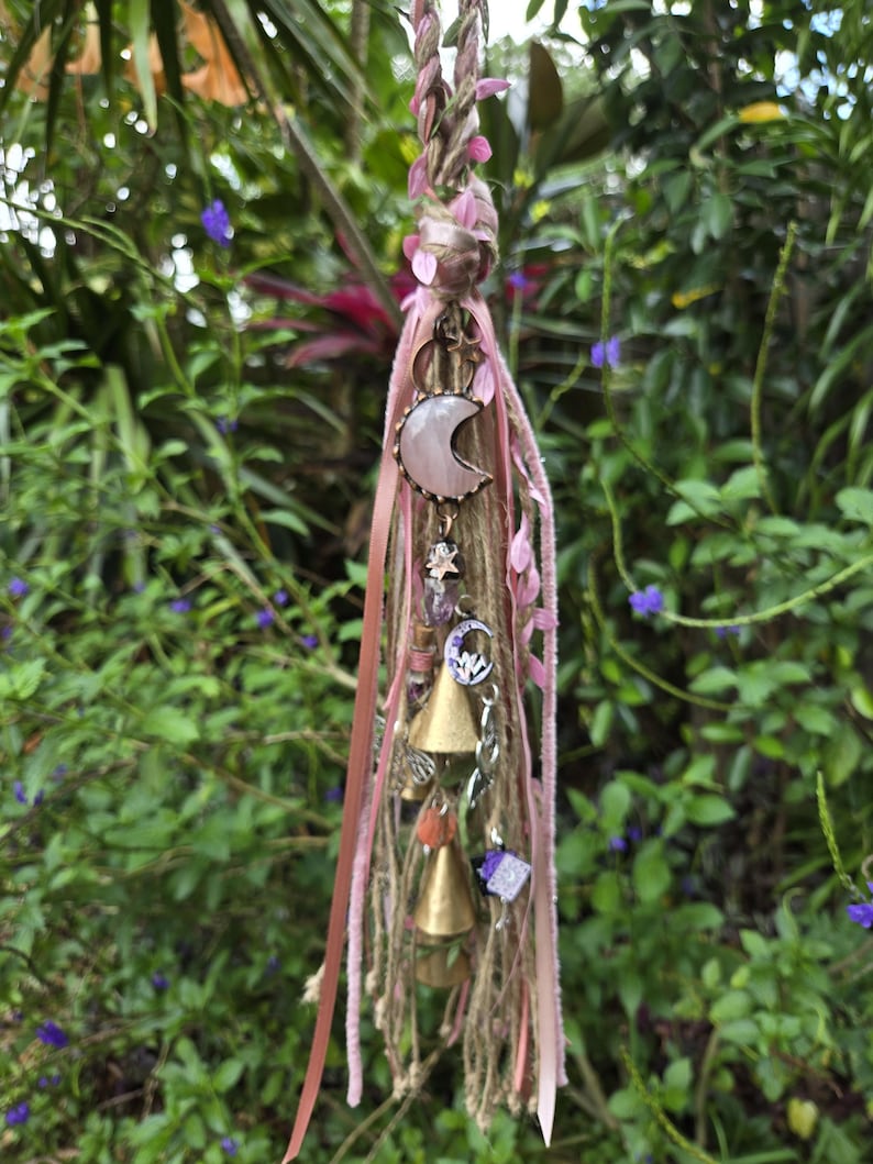 Witches Bells, Rose Moon Witch Bells: Mystic Moon, Wicca Home ...