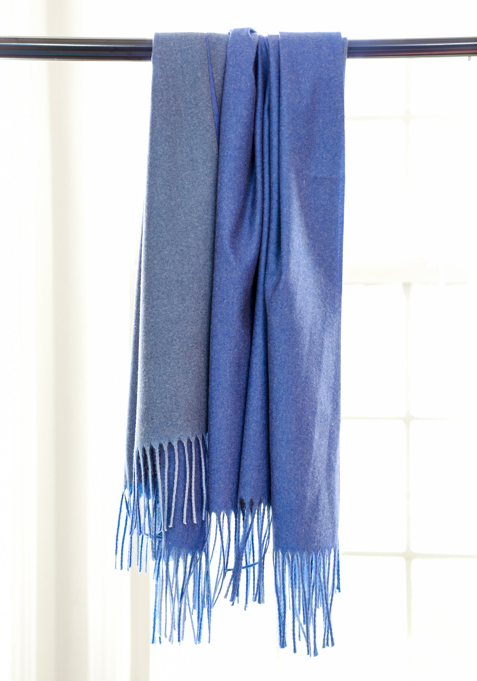 Double Sided 2 Tone Reversible Scarf for Women | Warm Winter Scarf ...