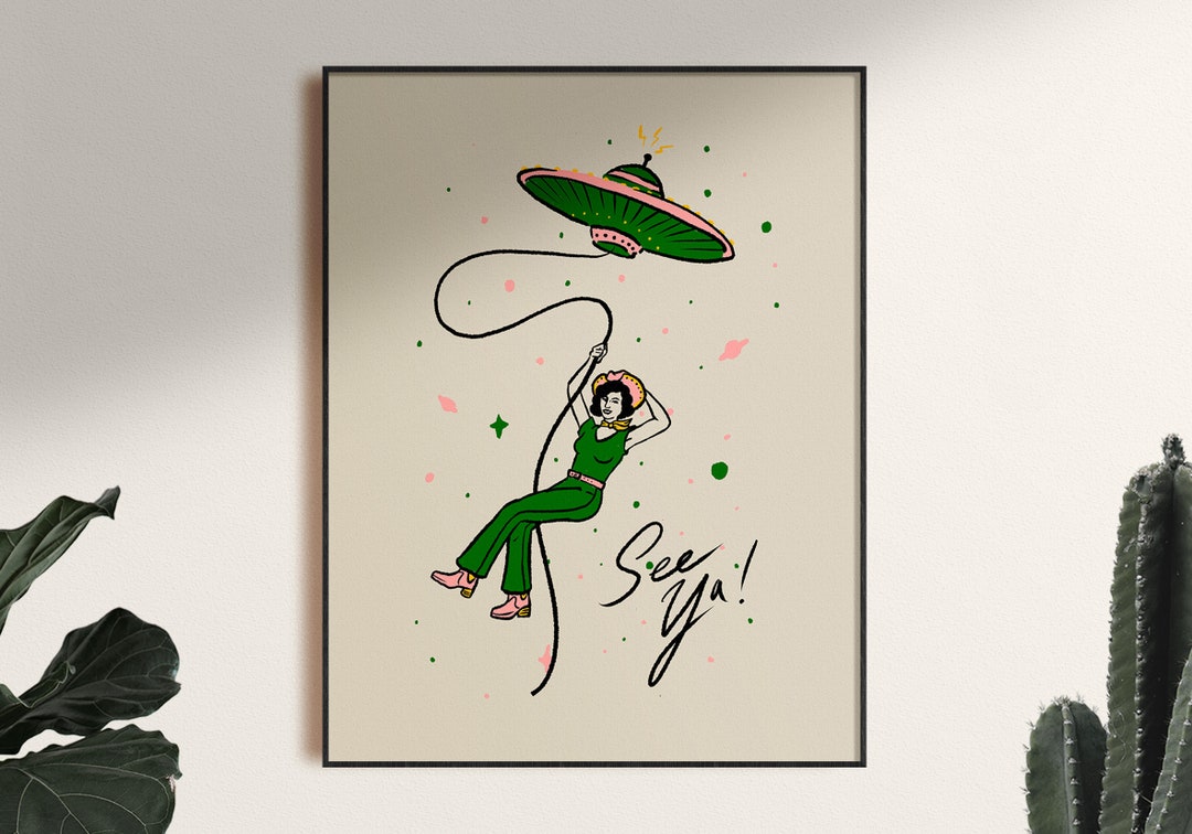 See Ya Art Print Poster, Unframed - Etsy
