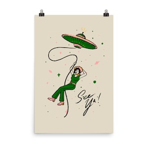 See Ya Art Print Poster, Unframed - Etsy
