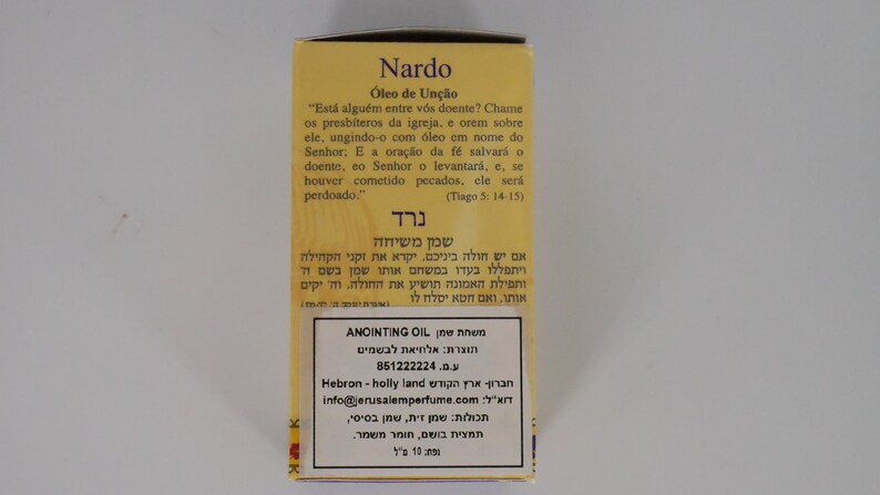 Anointing Oil: Spikenard Nardo From Jerusalem - Etsy