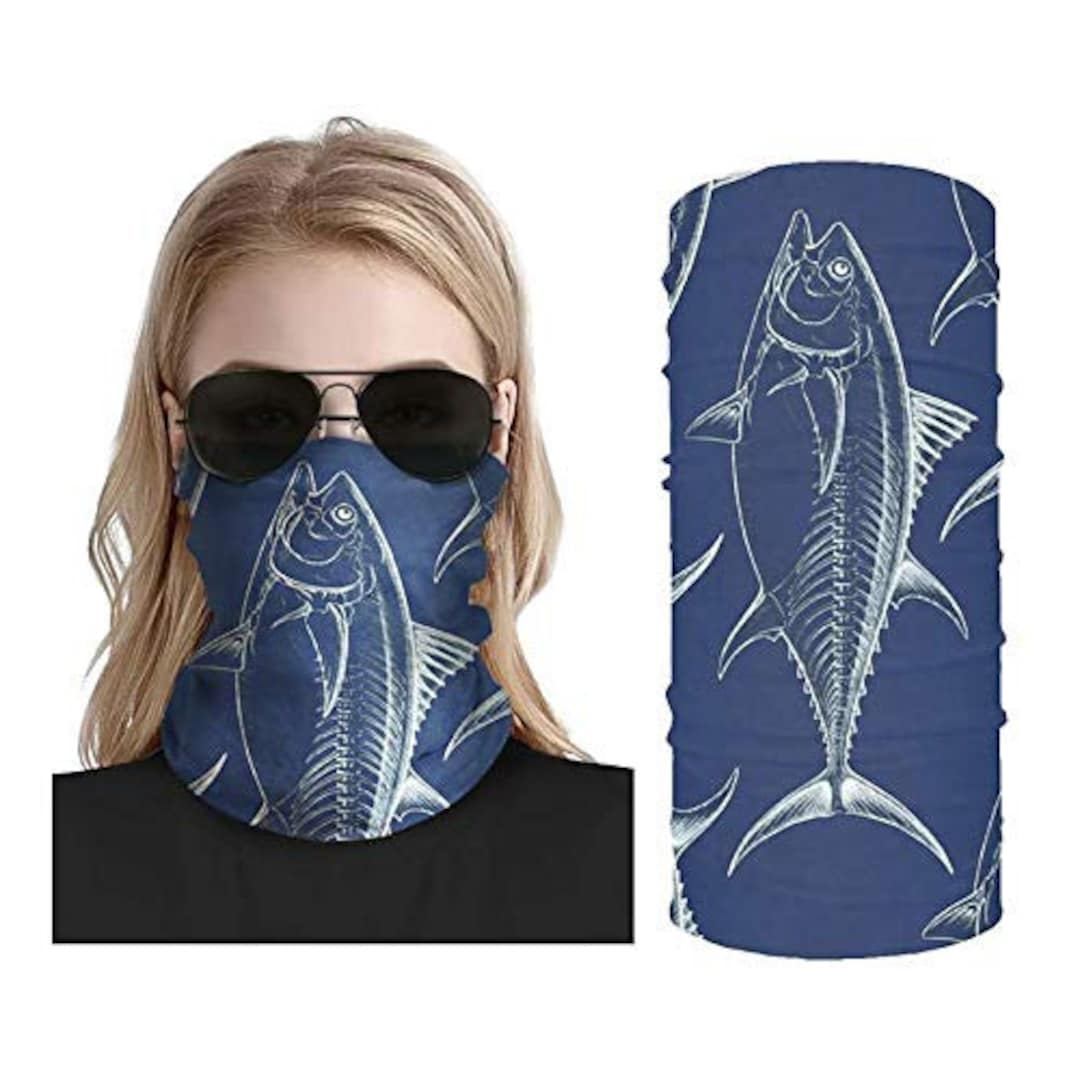 TUNA Neck Gaiter Face Mask Multifunctional Headwear Seamless Shield - Etsy
