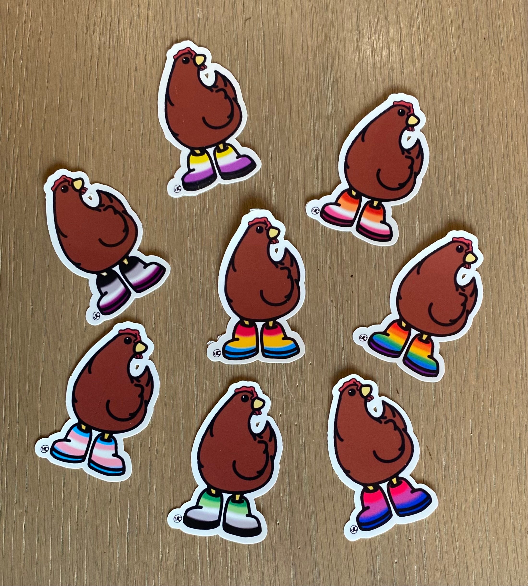 Lgbtq Pride Chickens - Etsy