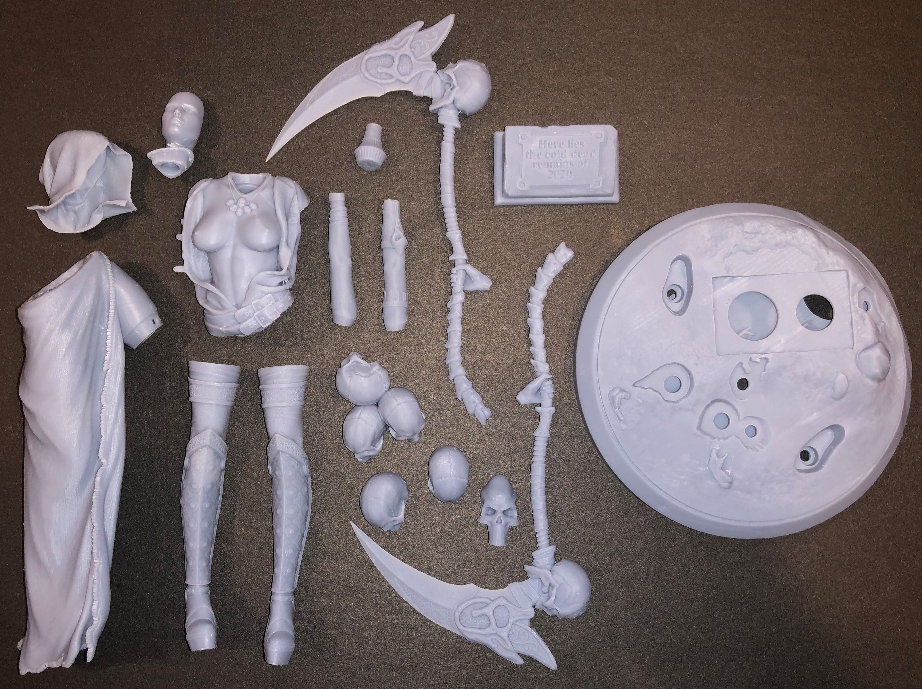 Scythebearer Mortaya death's First Lady - Etsy