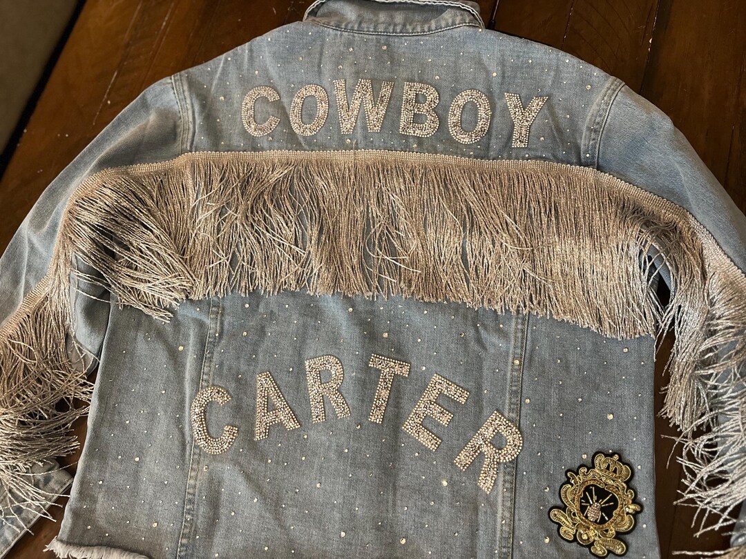 Beyonce Concert Outfit,cowboy Carter,fringe Jacket,custom Jacket ...