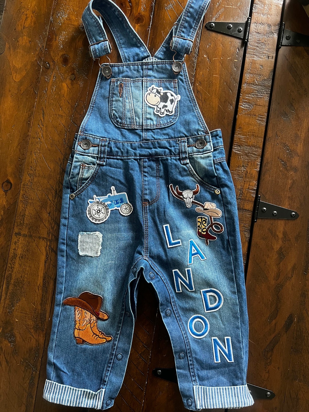 Personalized Denim, Cowboy Overalls, Western Overalls, Custom Denim ...