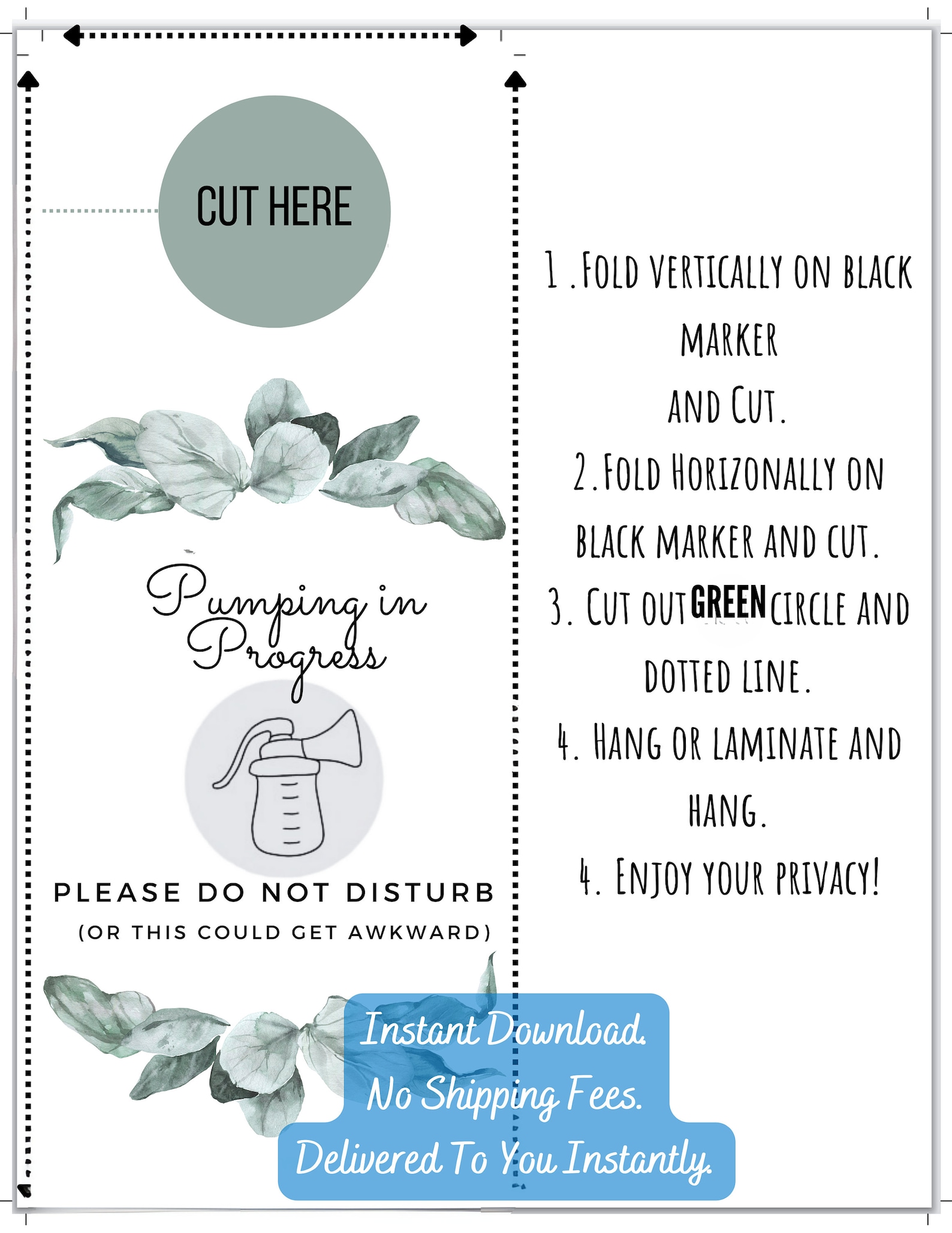 Pumping Sign for Work,lactation Room Hanger for Office,pumping ...