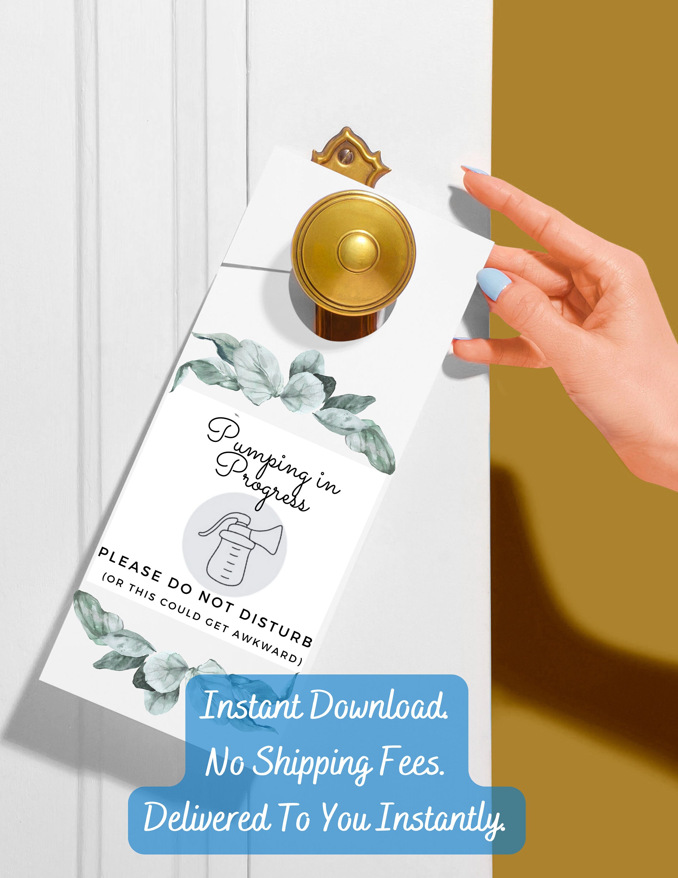 Pumping Sign for Work,lactation Room Hanger for Office,pumping ...