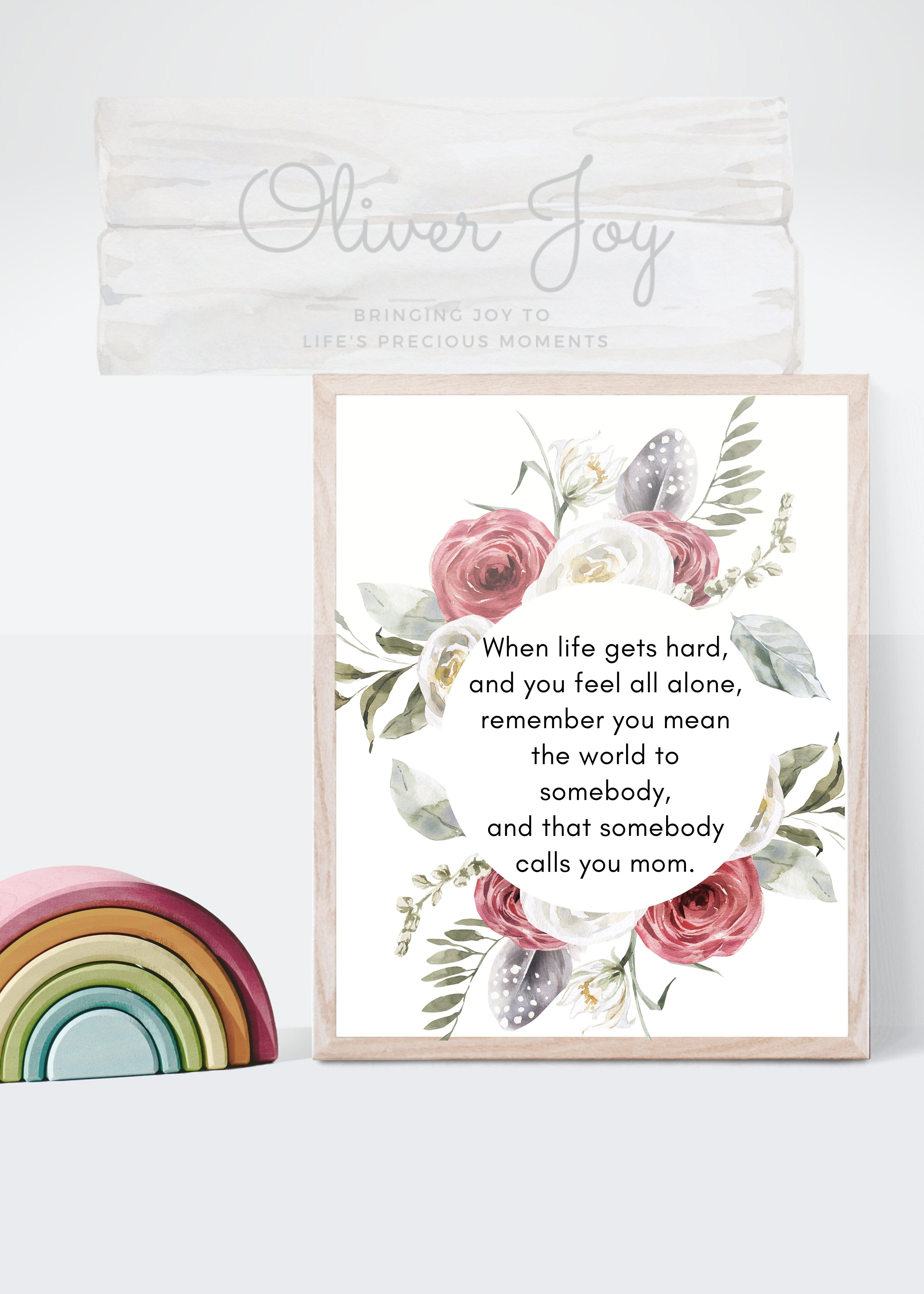 Pink Floral Nursing Prints, Sign for Nursing Room, Lactation Room Art ...