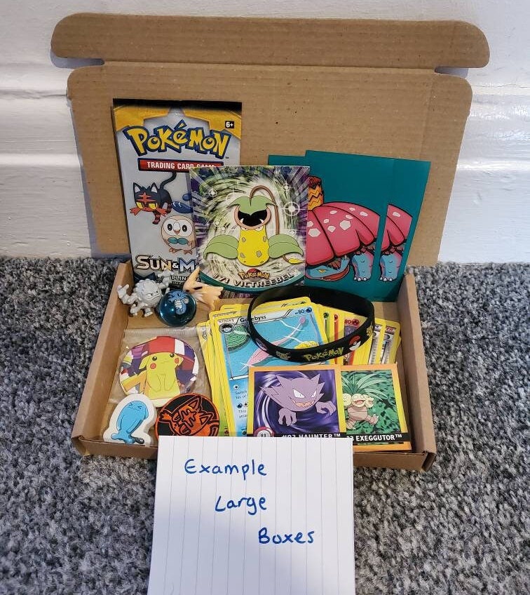 Pokemon Mystery Boxes - Etsy UK