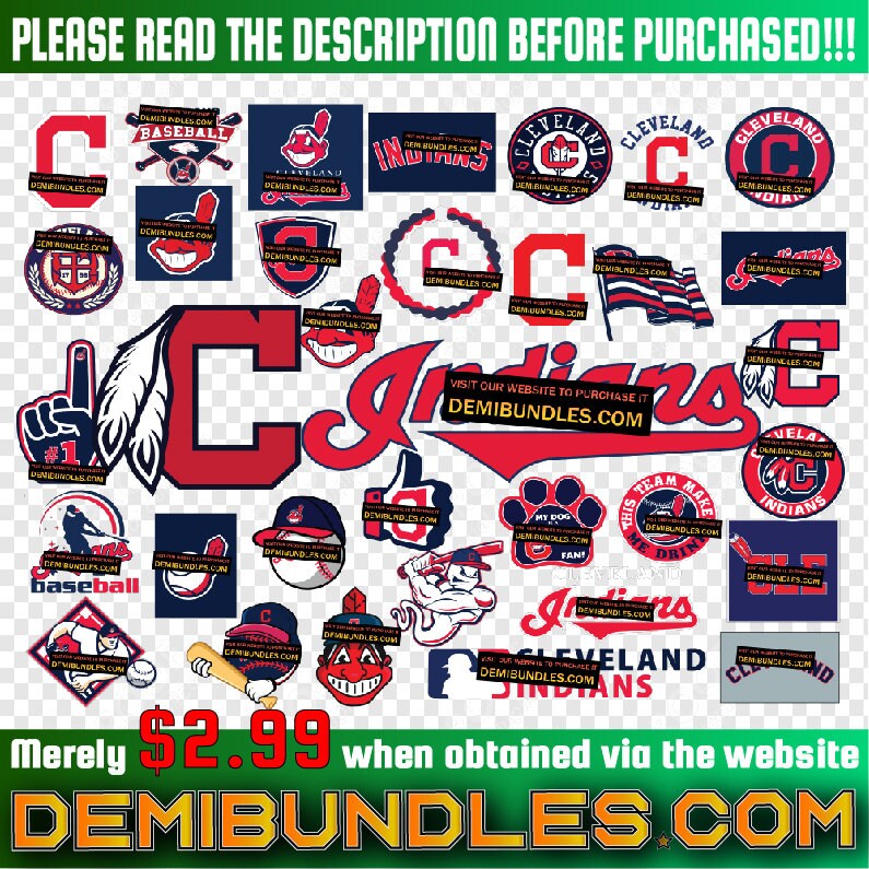 Cleveland-indians, Baseball Team Svg, Cleveland-indians Svg, M L B Svg ...