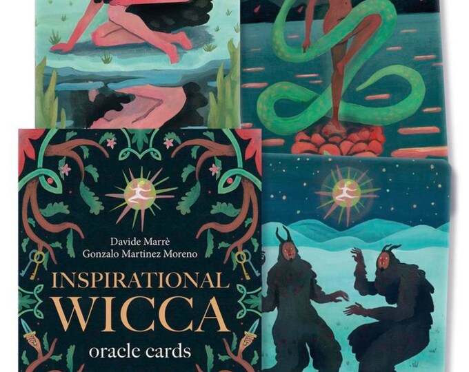 Inspirational Wicca Oracle Cards And Guide By David Marrè Etsy