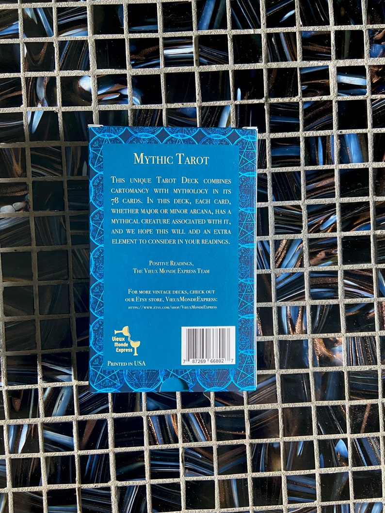 Mythic Tarot Deck & Guide | Full Size Tarot Cards | 78 Cards ...