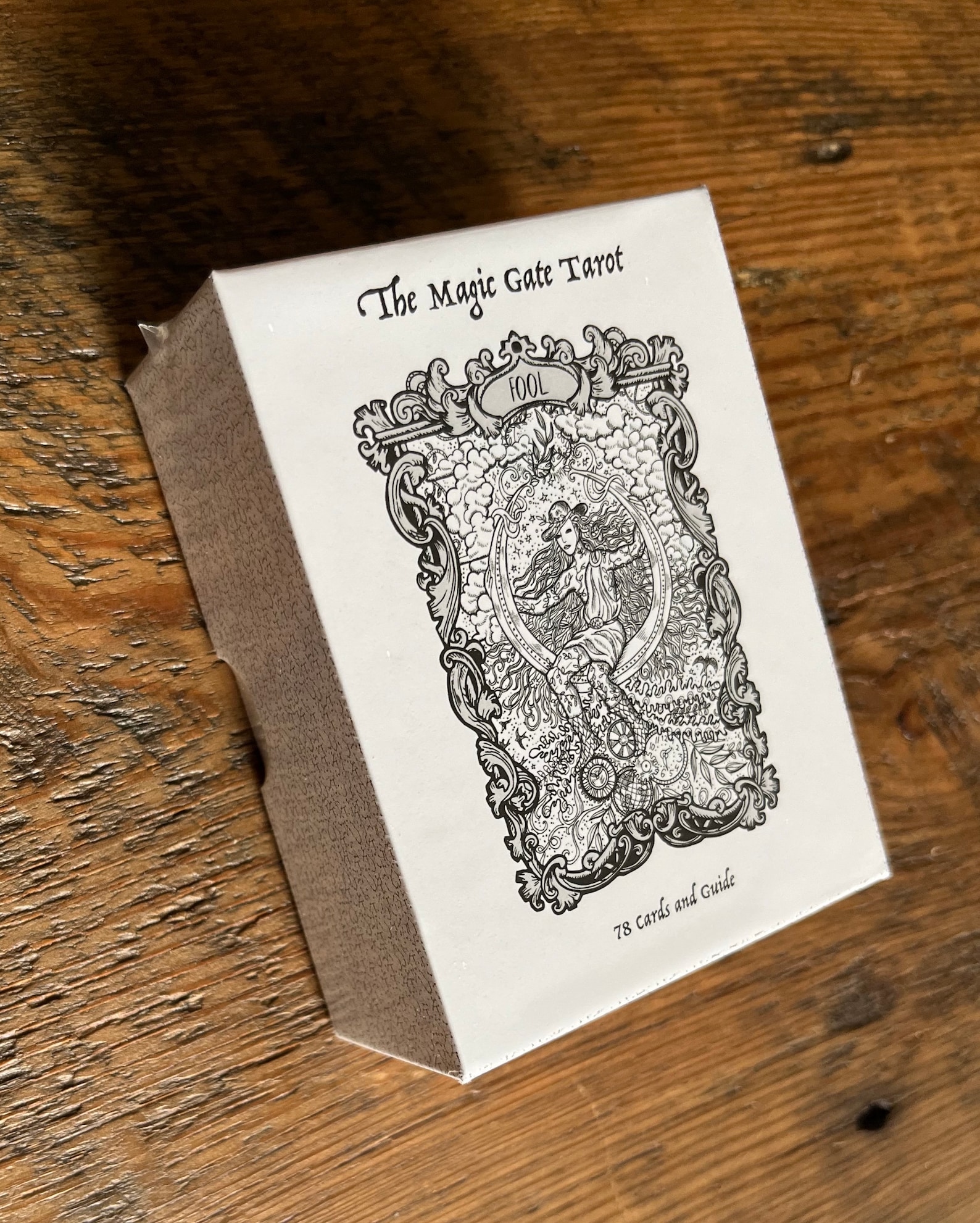 Magic Gate Tarot Deck and Guidebook 3.5 by 2.5 Occult Imagery 78 Cards ...