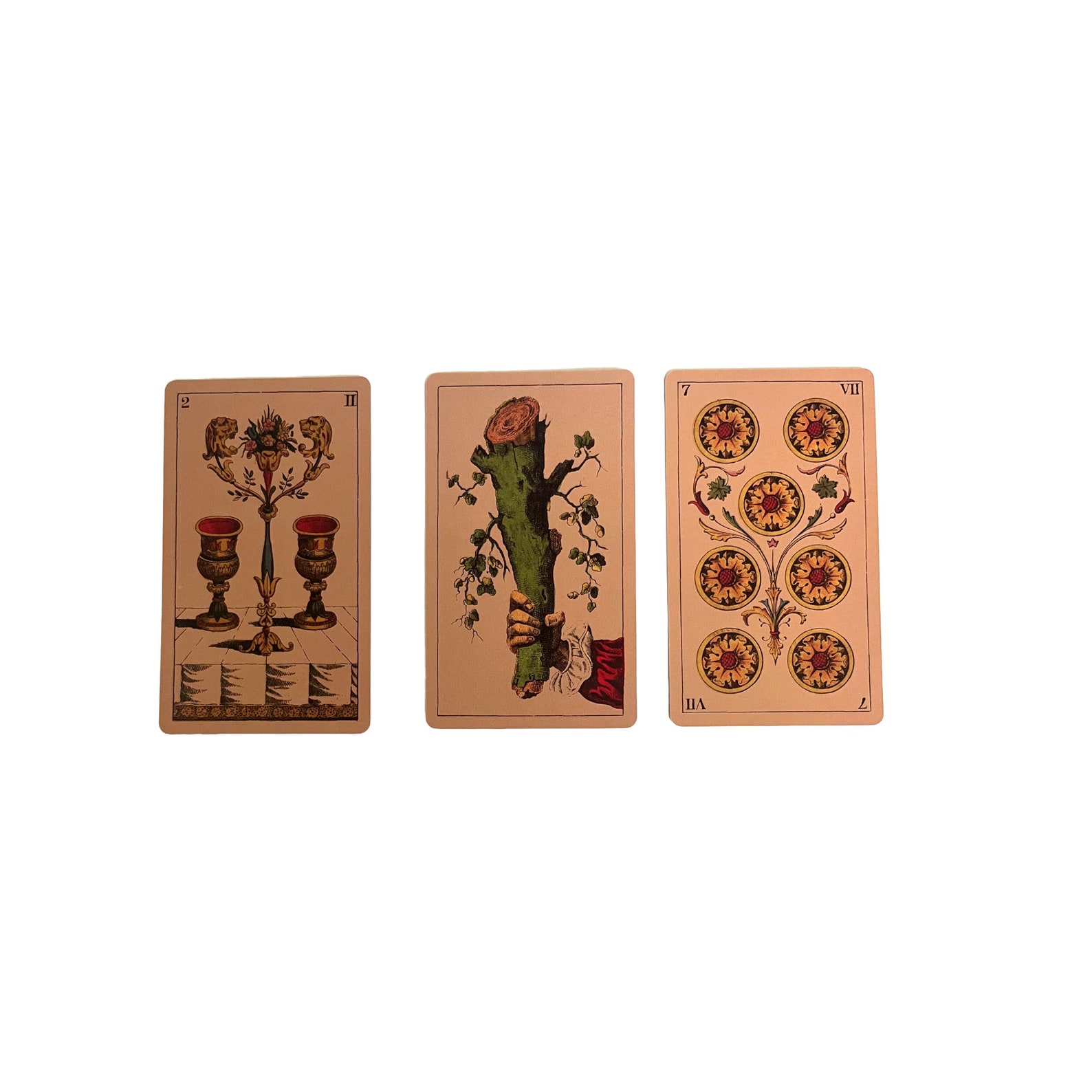 Tarot Della Rocca Deck & Guide: 78 Italian Marseille Cards - Etsy