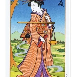 Ukiyoe Tarot by Koji Furuta Guidebook Included Authentic - Etsy