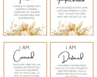 Empowerment Affirmation Cards Bundle - Etsy
