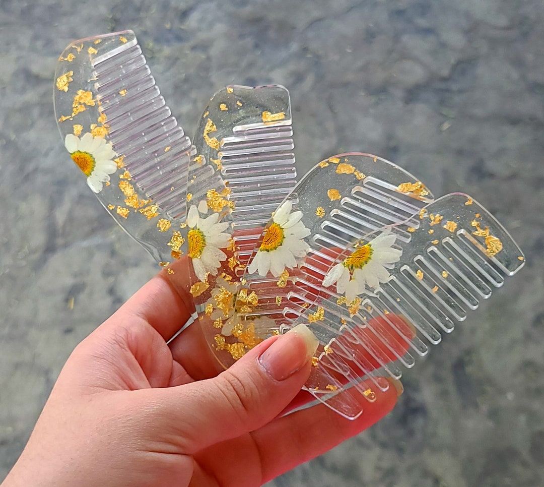 Flower Hair Combs - Etsy