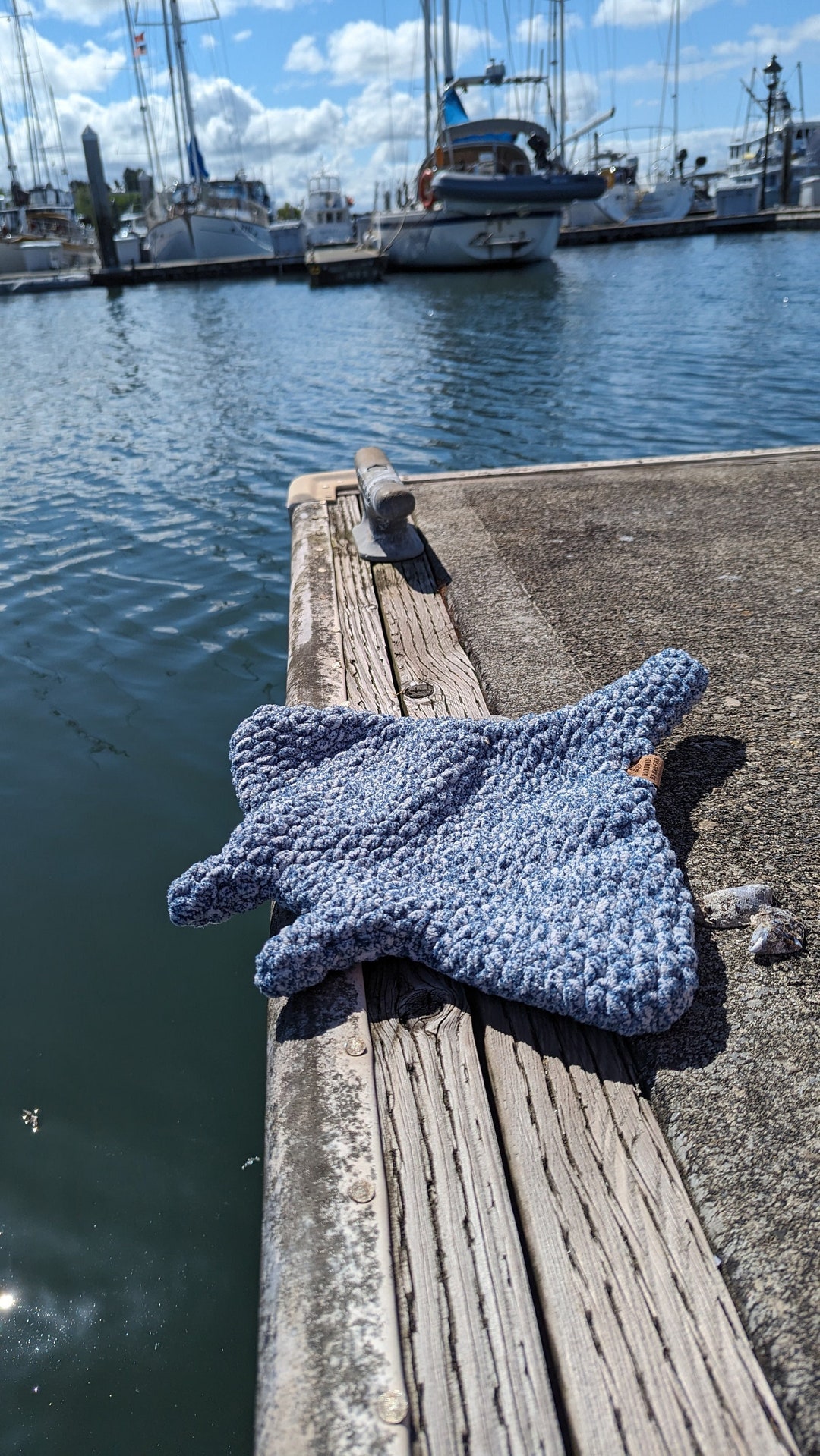 Manny the Manta Ray - Blanket Crochet Amigurumi Snuggly - Etsy