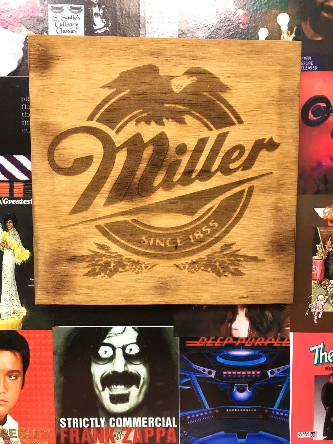 Miller Beer Wood Sign - Etsy