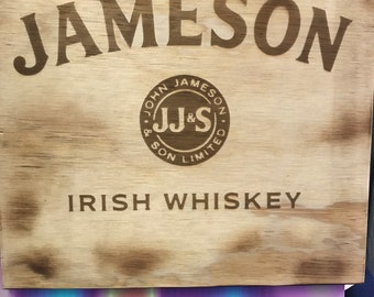 Jameson Crate Sign - Etsy