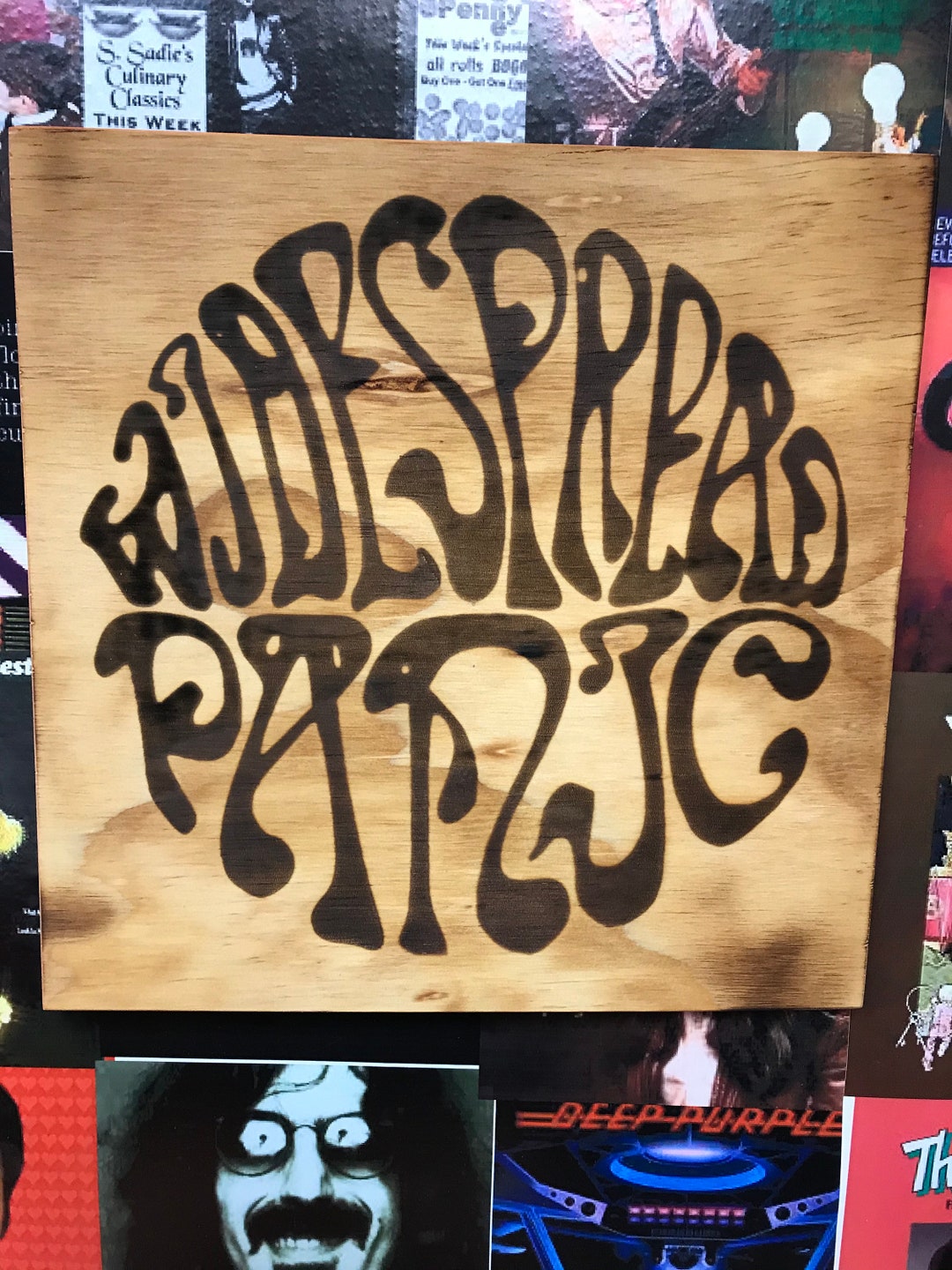 Widespread Panic Wood Sign - Etsy