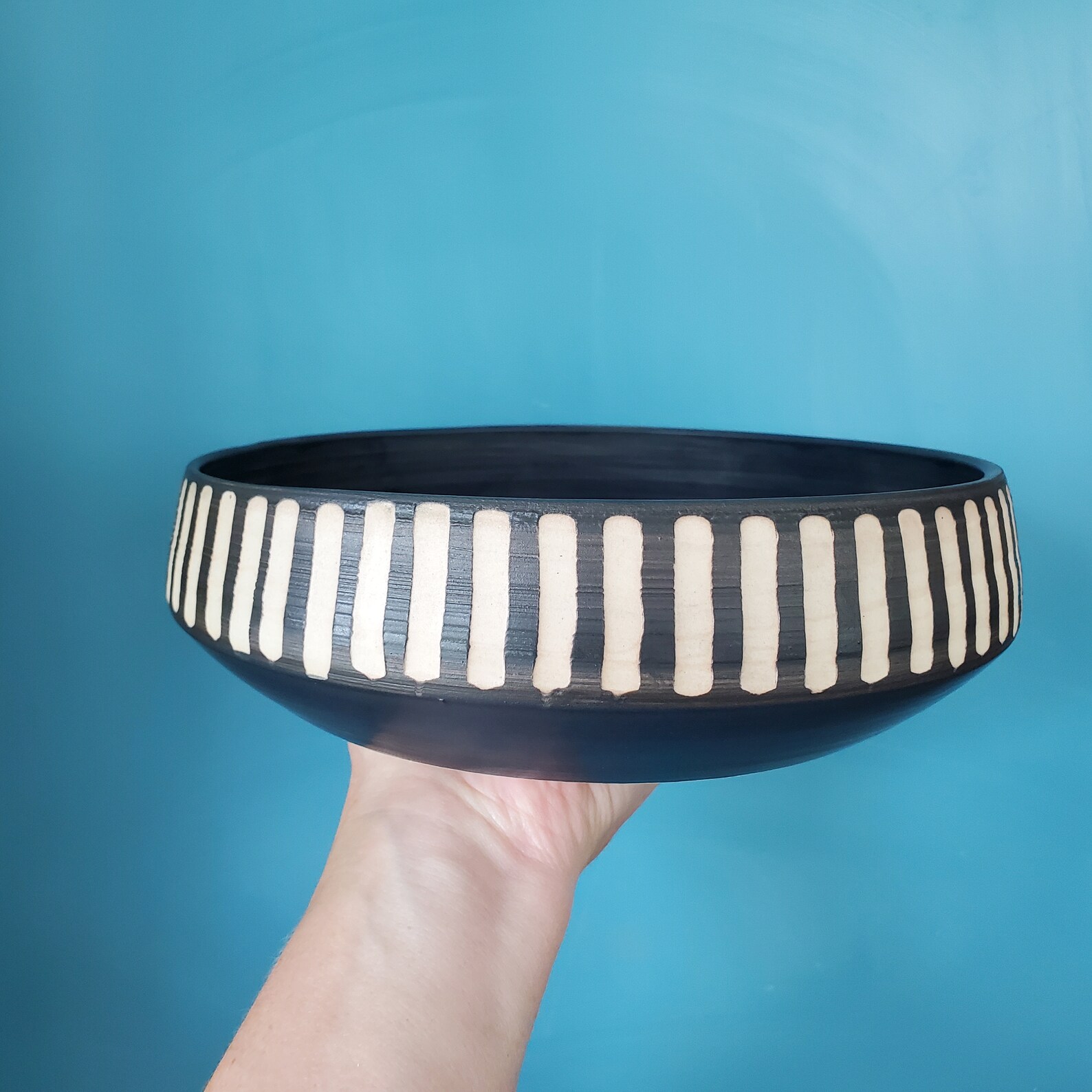 Large Serving Bowl, Fruit Bowl, Wide Bowl, Multiple Designs, Modern ...