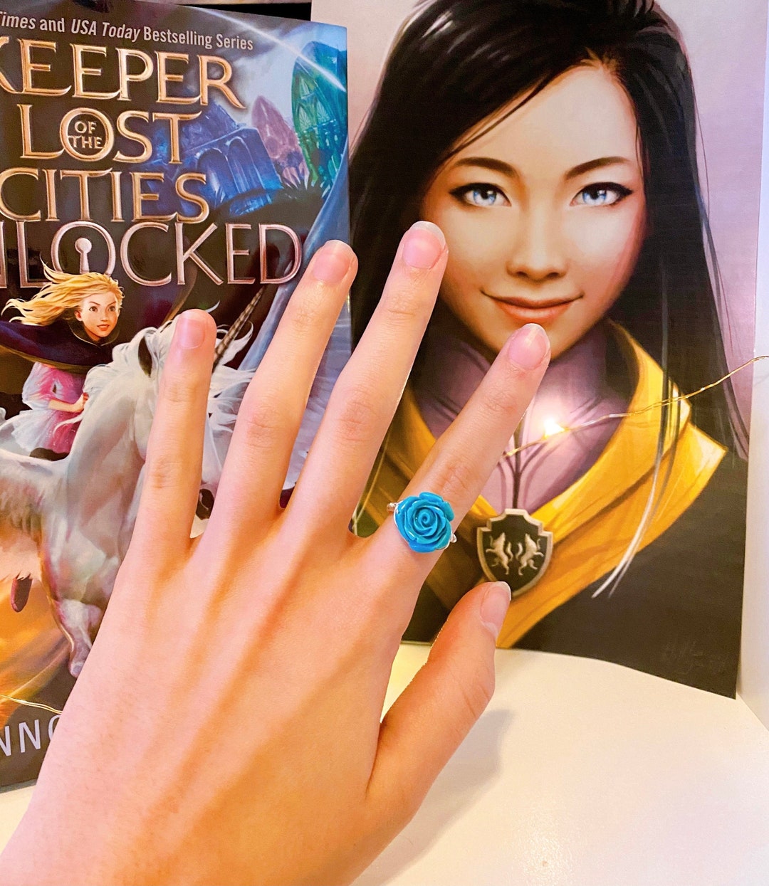 KOTLC Linh Song Ring Handmade Keeper of the Lost Cities Wrap - Etsy Israel