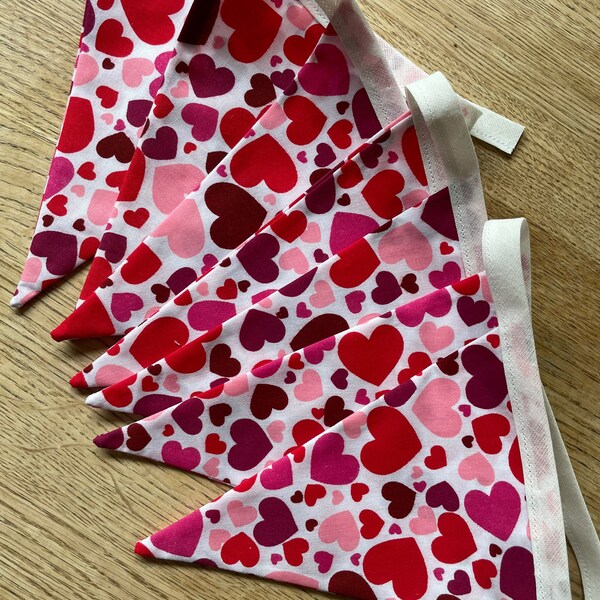 Heart Bunting - Etsy UK