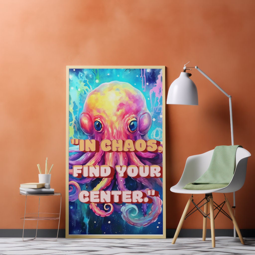 Cthulhu Motivational Poster, Eldritch Horror Art (digital Download) - Etsy