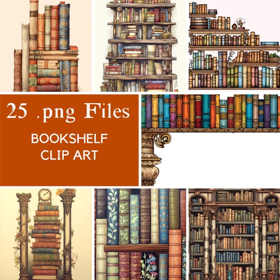 Book Border Clip Art