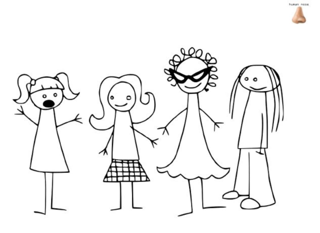 Teen Girl Squad Homestar Runner .svg and .png File - Etsy