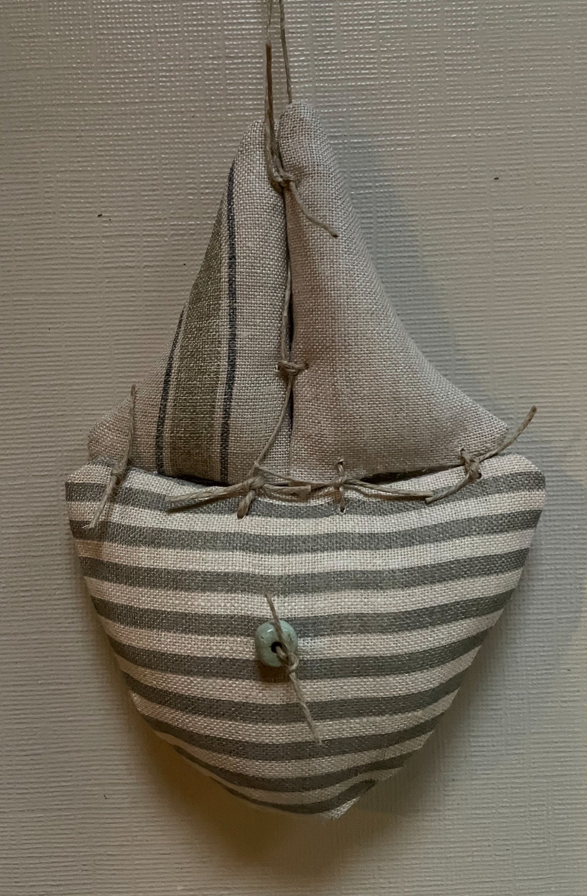 Linen Sail Boat - Etsy UK