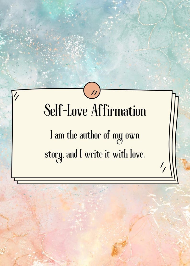 50 Affirmation Cards to Make You Feel Like That Girl | Self-love ...